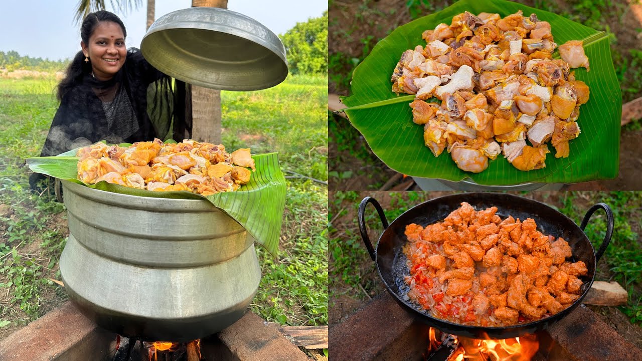 STEAMED CHICKEN PIRATTAL | சுவையான சிக்கன் பிரட்டல் செய்முறை | Chicken ...