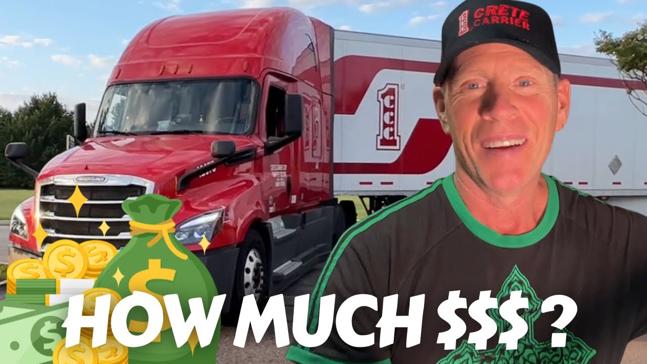 Company Driver Income After Six Months | Crete Carrier - YouTube