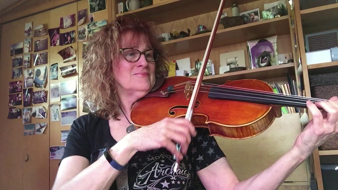 Christine Bock, Violist with the ISO performs Bach's "Cello Suite No. 3 ...