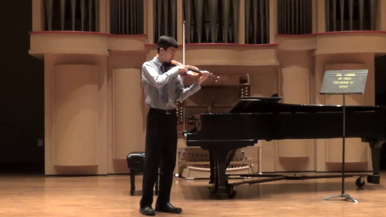 Austin Huang plays Partita No. 3 in E major, BWV 1006 - J.S. Bach - YouTube
