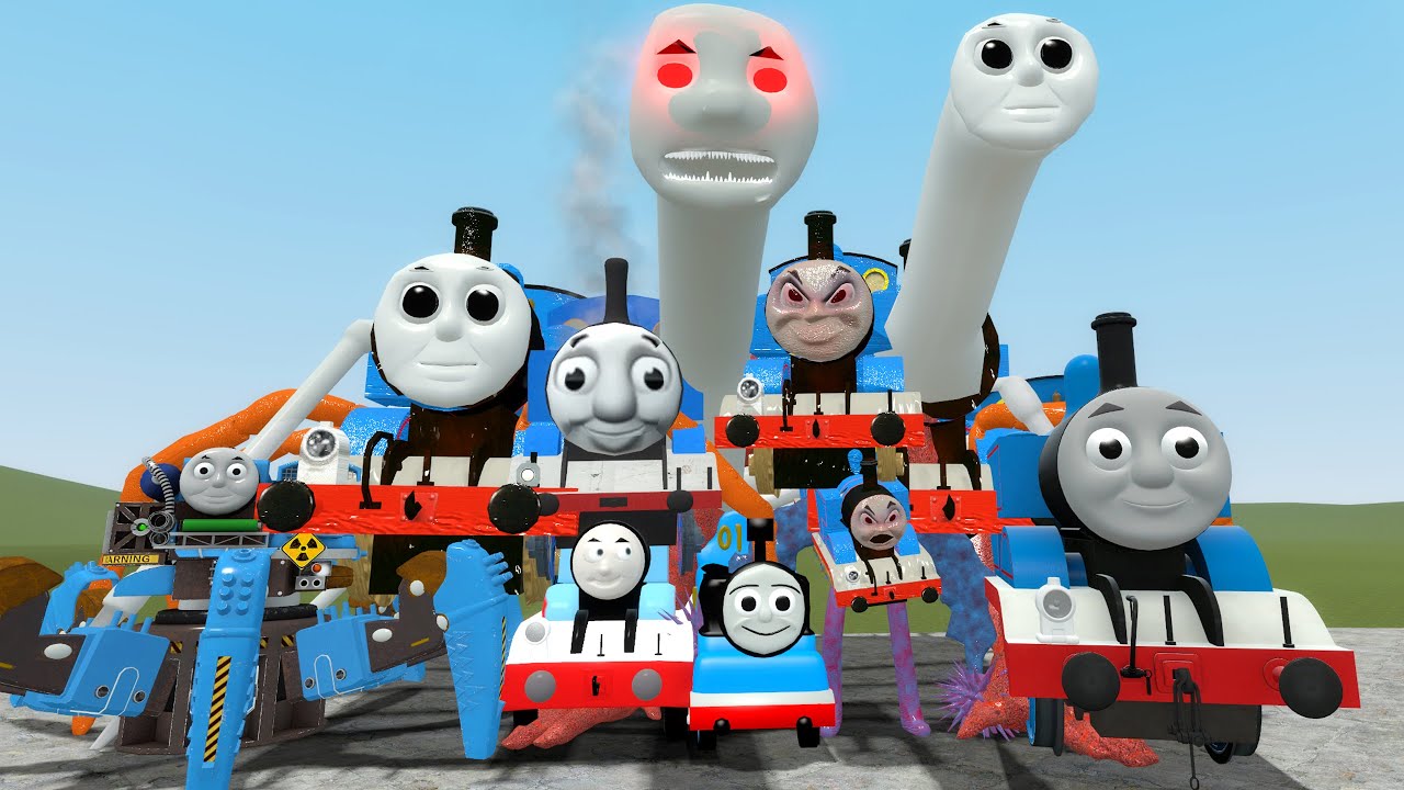 New All Thomas and Friends Different Version in Garry's Mod - YouTube