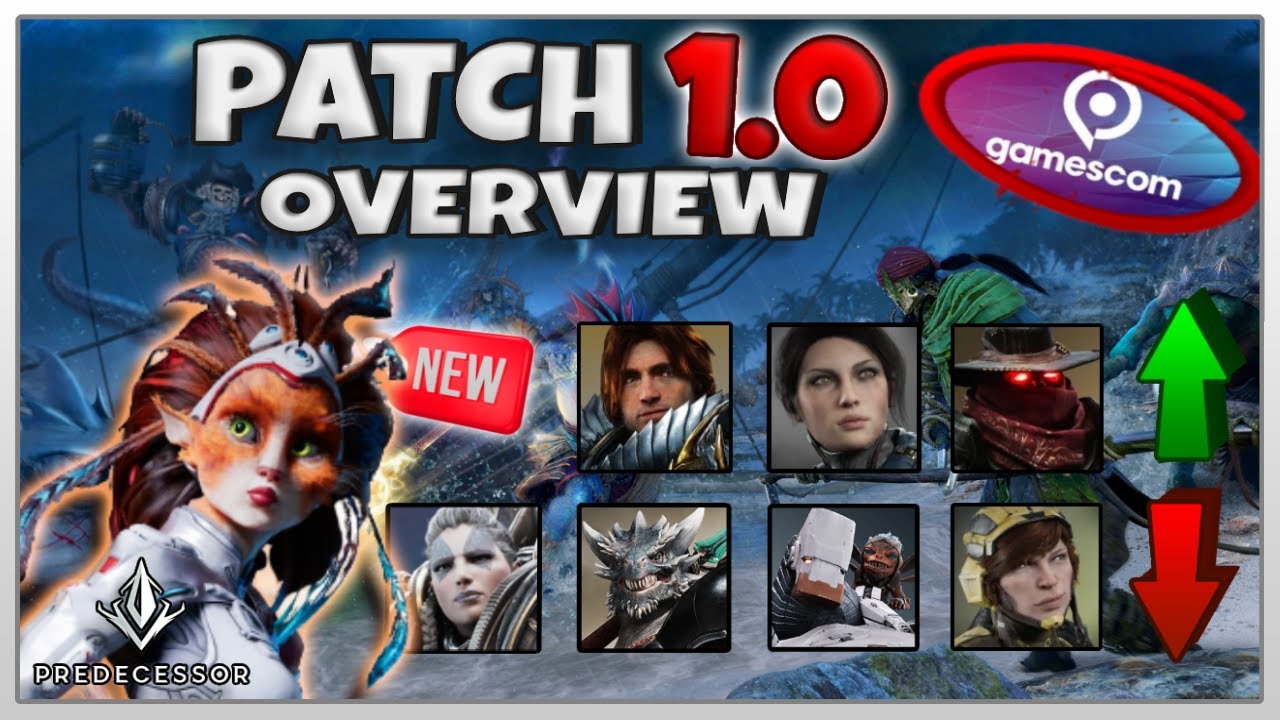 ZINX, UNDERTOW SKINS, AMBER & MORE!! - NEW v1.0 UPDATE | Predecessor ...