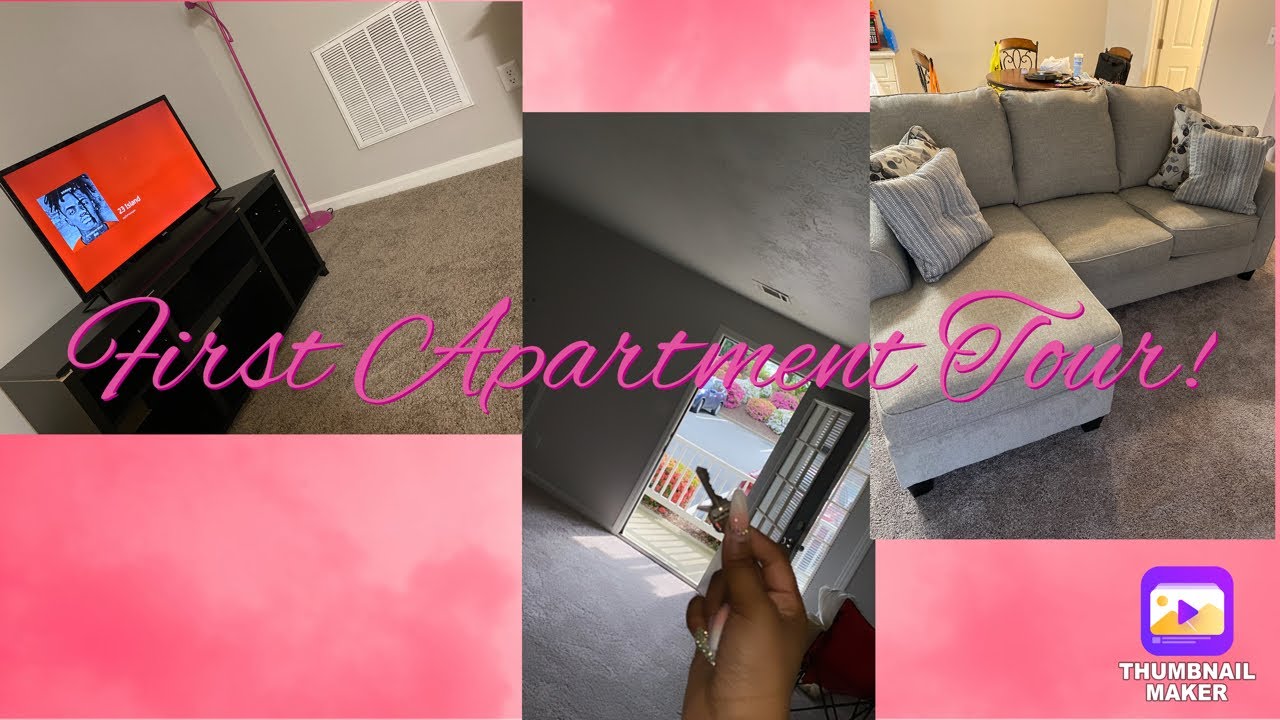 First Apartment Tour: College Student Edition! - YouTube