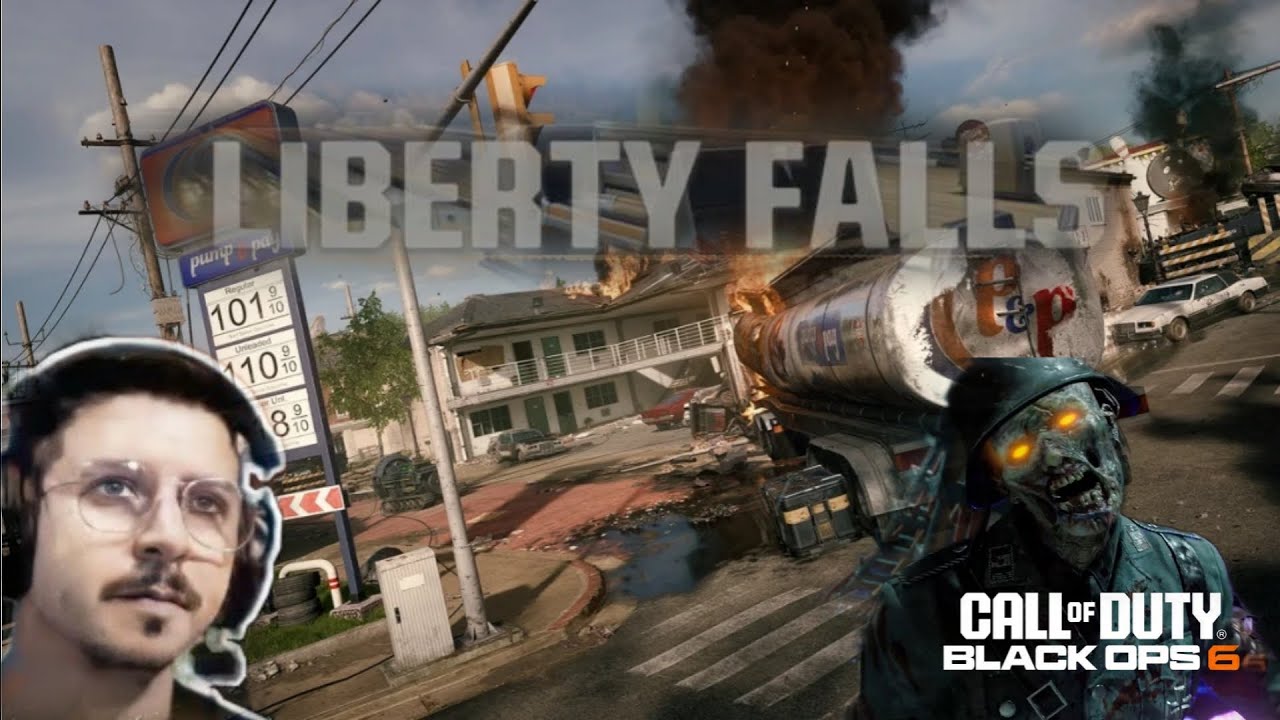 CALL OF DUTY BLACK OPS 6 ZOMBIES - LIBERTY FALLS - YouTube