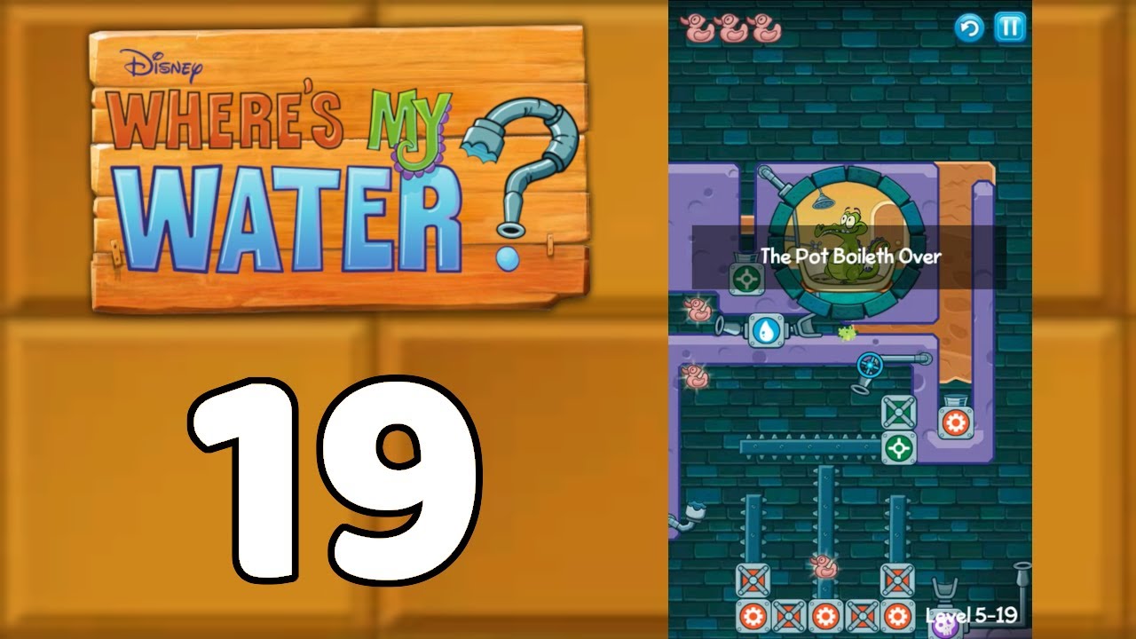 Where's My Water? Swampy - Change is Good Level 19 | 3 stars ...