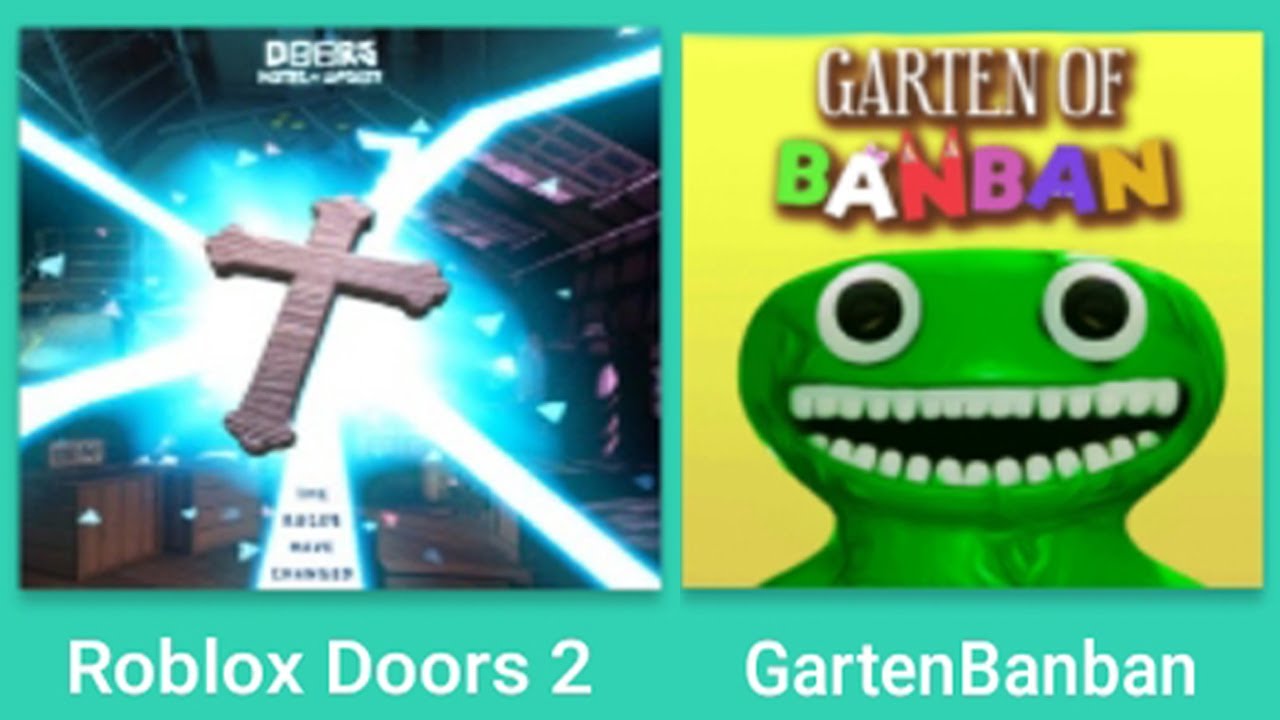Roblox Doors 2 VS Garten Of Banban Mobile Full Game - YouTube