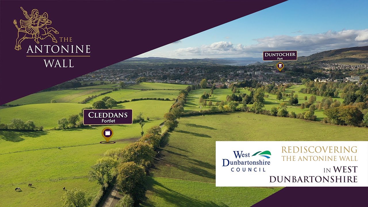 The Antonine Wall in West Dunbartonshire - YouTube