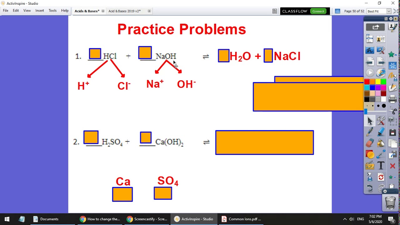 Intro to Neutralization Reactions - YouTube