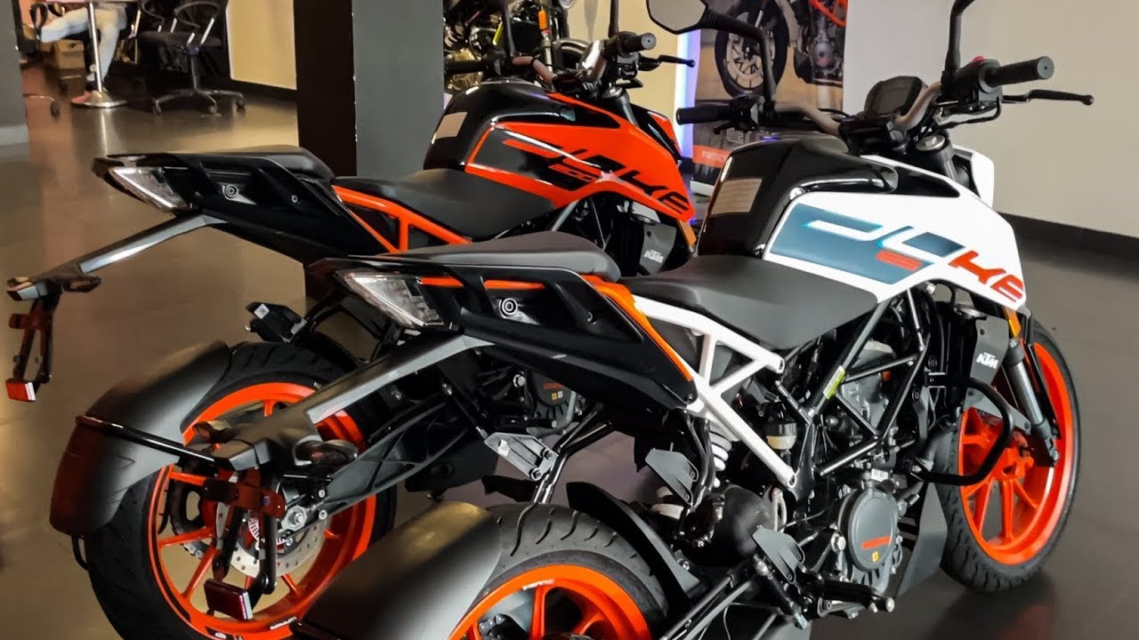 2024 New Model KTM Duke Led Lights 200 VS DUKE 125 Detailed Comparison ...