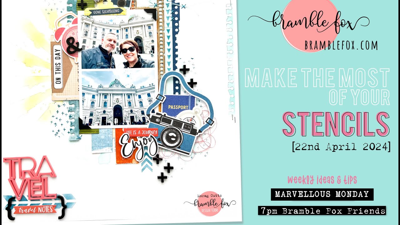 Bramble Fox Live Stencil Power Part 2! - YouTube