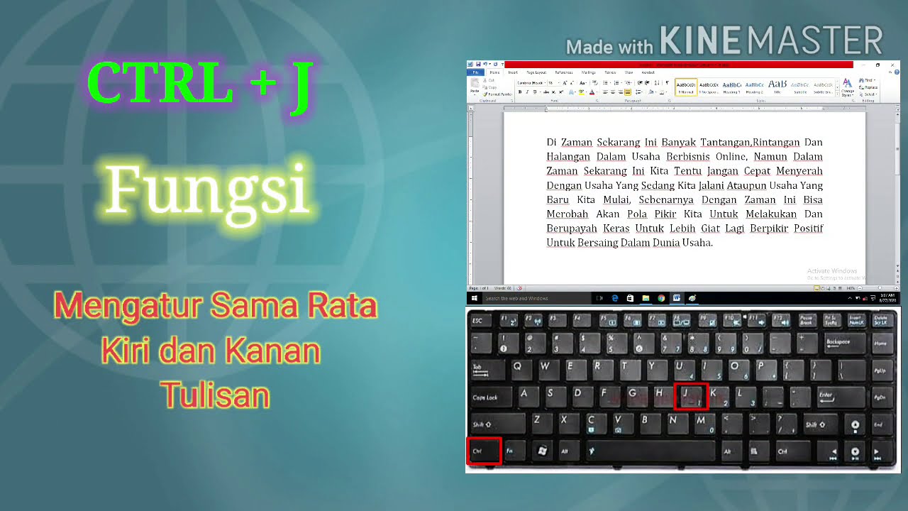 Mengenal Fungsi Control A - Z Pada Microsoft Word - YouTube