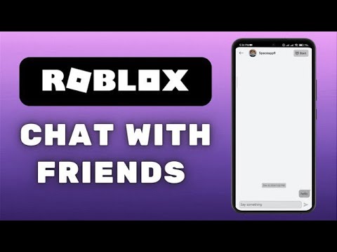 How To Chat With Friends On Roblox Mobile - YouTube