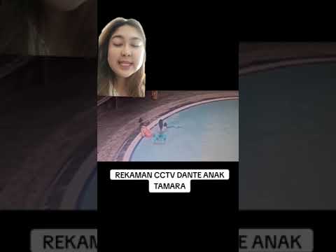 CCTV Footage of Dante, Tamara Tyasmara's son, who was apparently murdered
