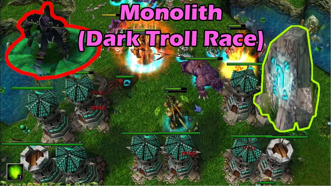 Playing Dark Troll Race in Monolith! | Warcraft III - YouTube