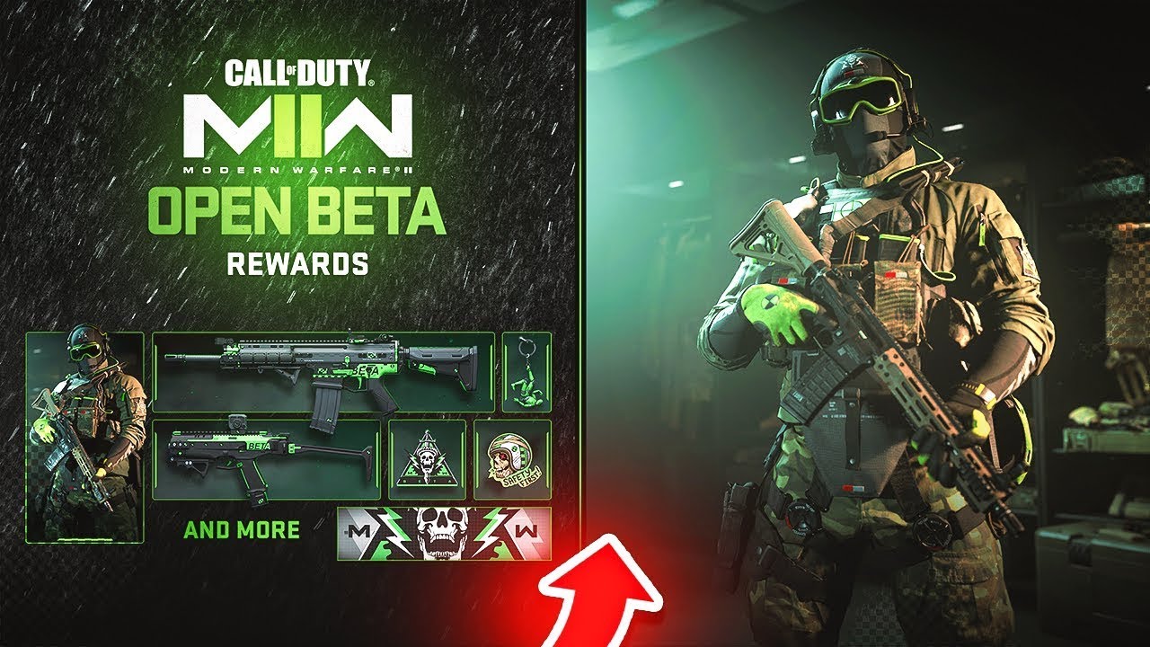 Call of Duty: Modern Warfare 2 Operator Skin “COLLISION” Gameplay (BETA ...