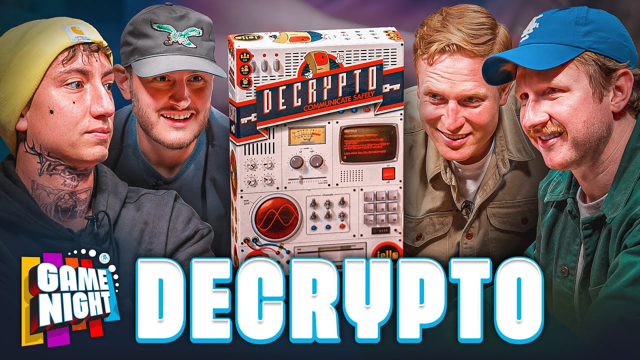 Who Is Better At Cracking Secret Codes? | Game Night: Decrypto! - YouTube