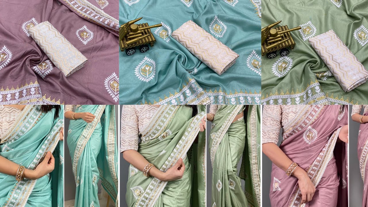 1299/-🍂 Simran silk**BLOUSE- Jacquard.* - YouTube