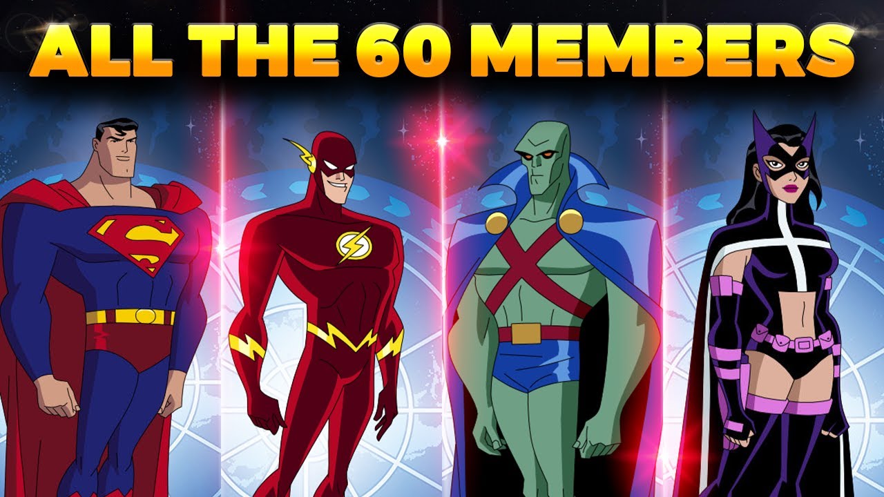 Justice League Unlimited Justice League Members - Infoupdate.org