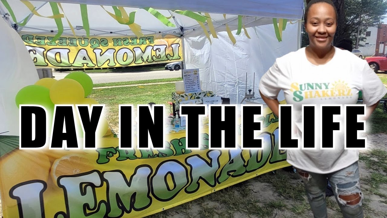 Day In The Life Of A Lemonade Vendor #1 - YouTube