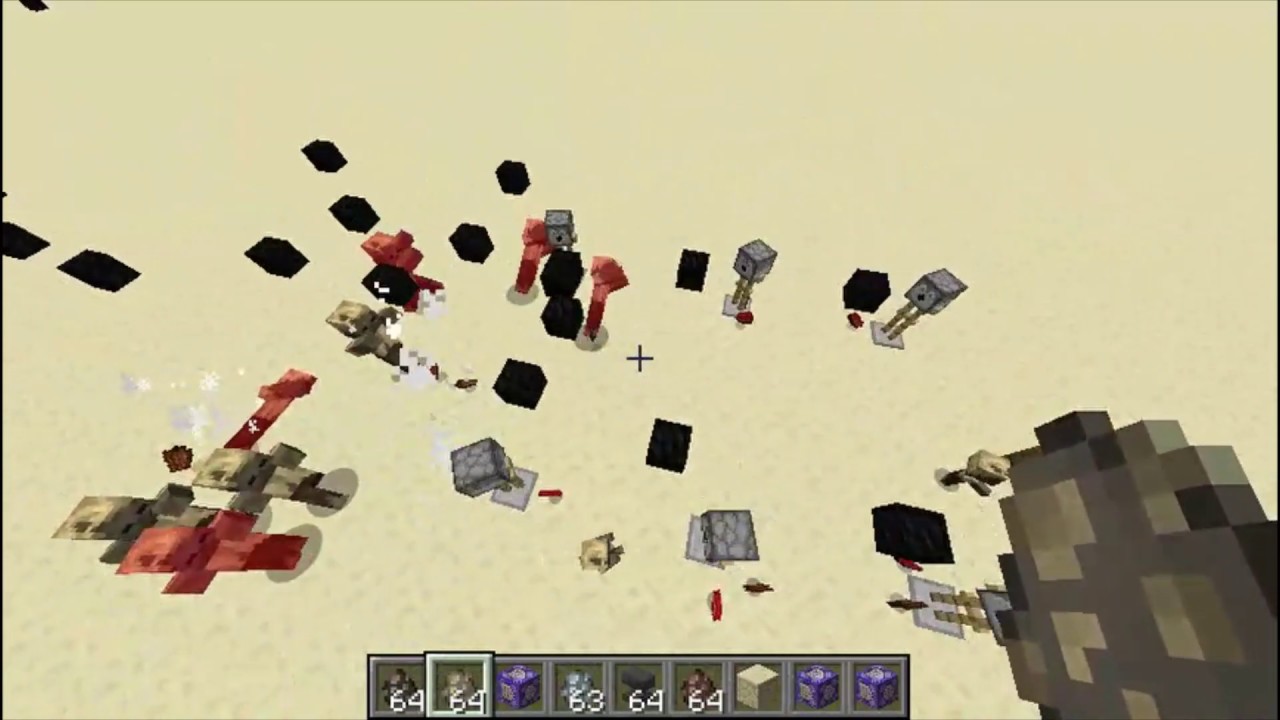 Auto aiming turrets in Minecraft (+explanation) - YouTube