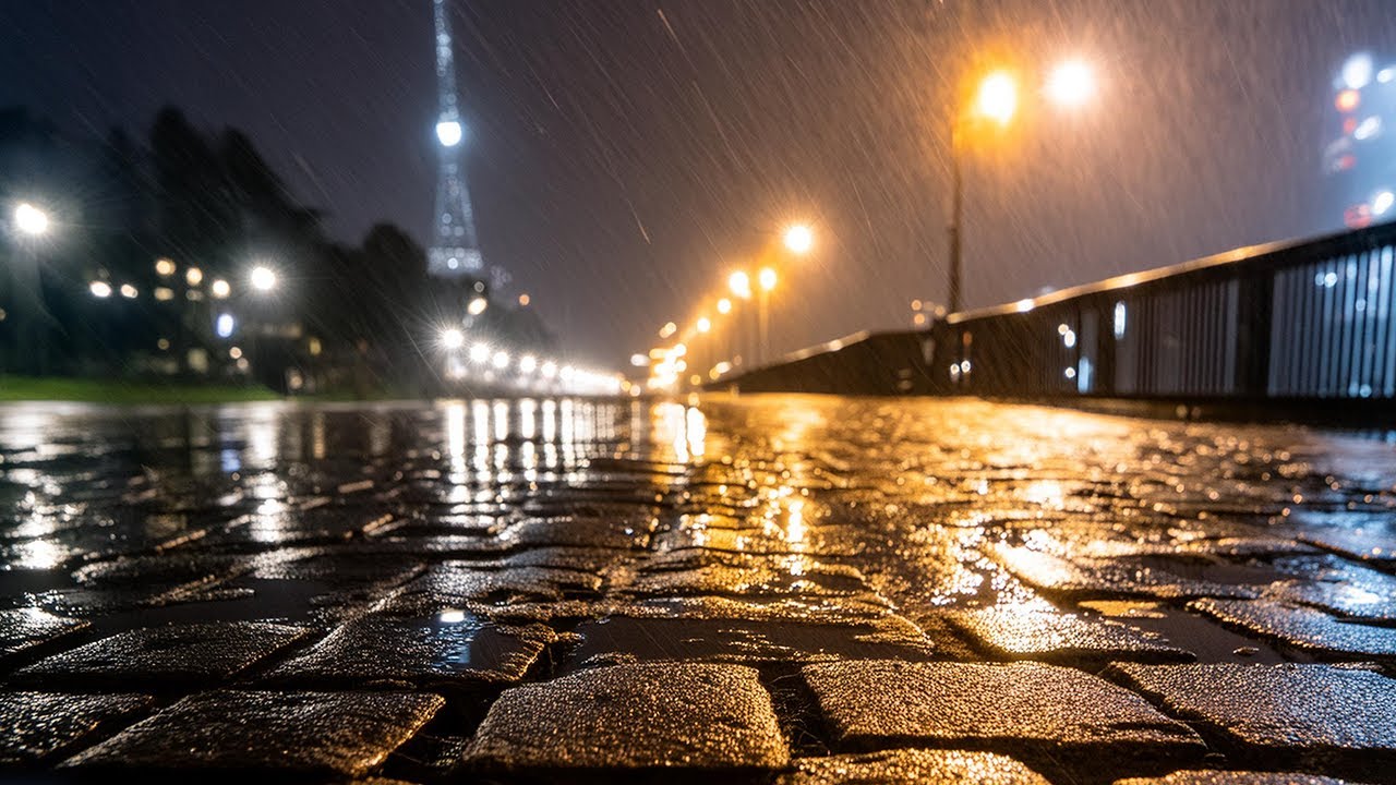 HEAVY RAIN 24-Hour Rain Sounds for Deep Sleep | Rainfall to Relax Your ...