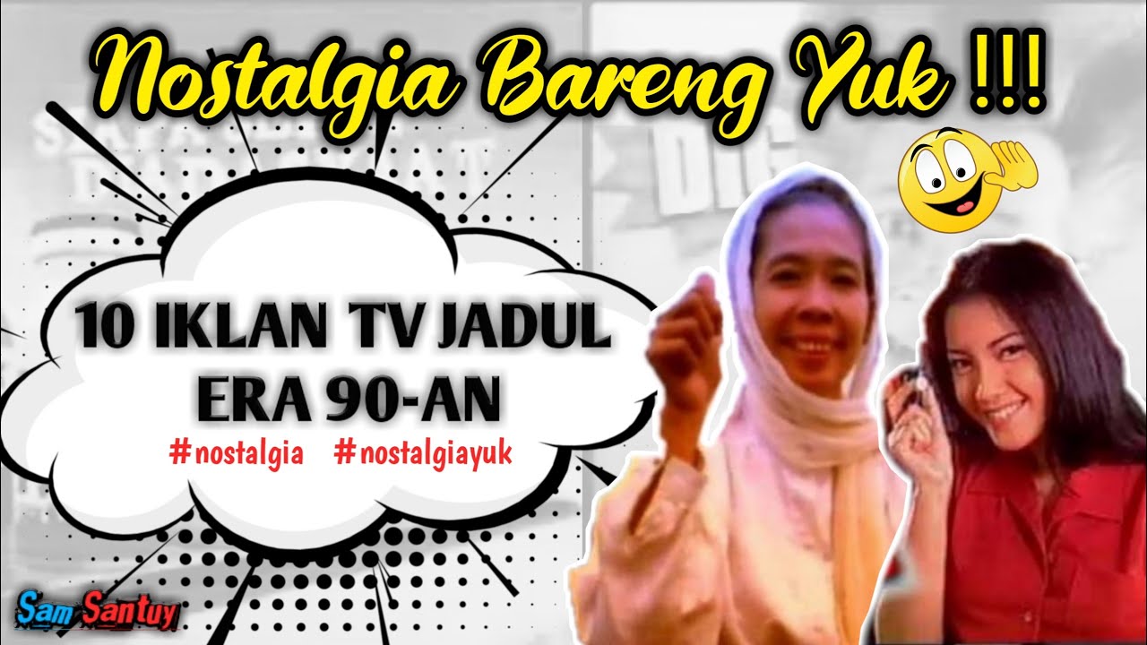 Inilah 10 Iklan TV Jadul Paling Populer Era 90an - YouTube