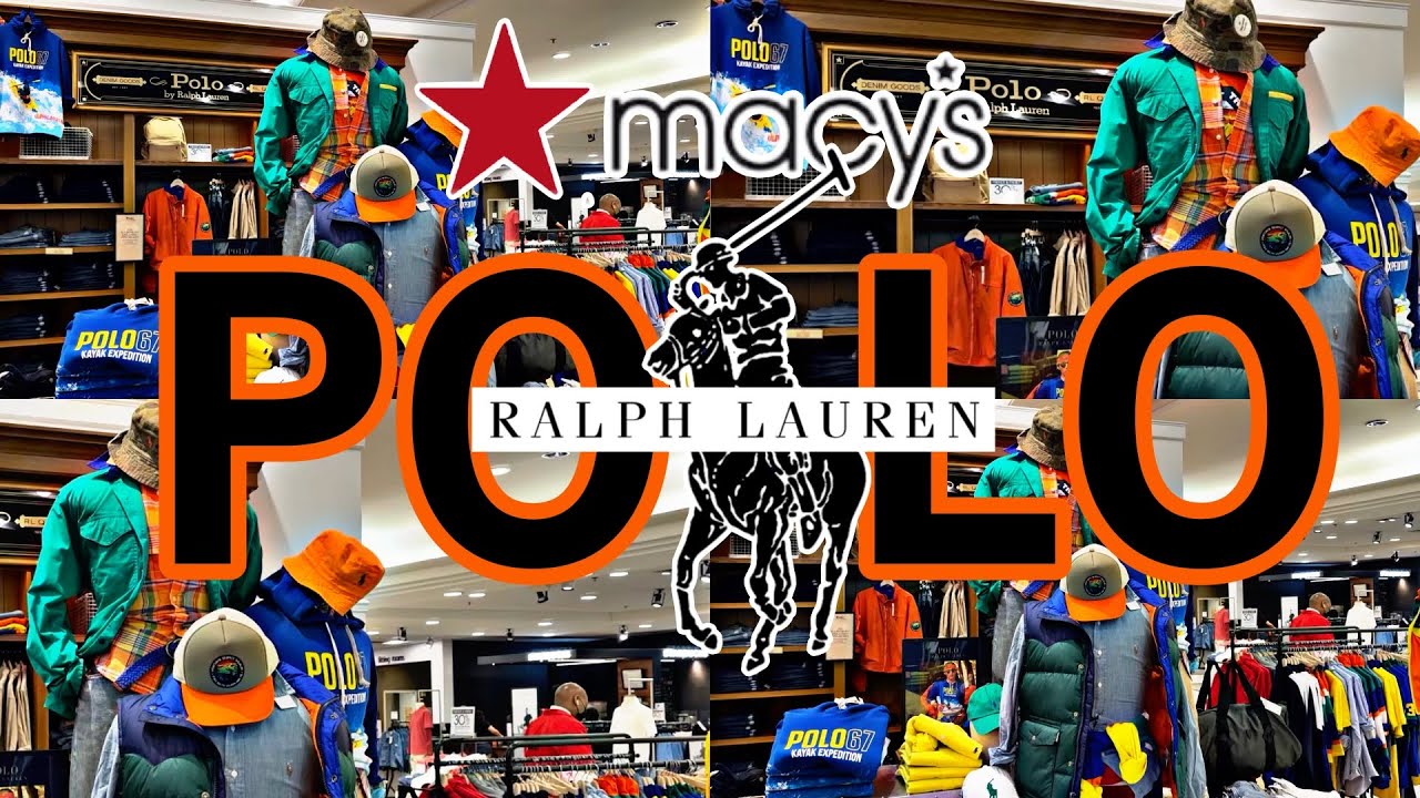 SHOPPING FOR POLO RALPH LAUREN AT MACYS | SHOP WITH ME‼️ - YouTube