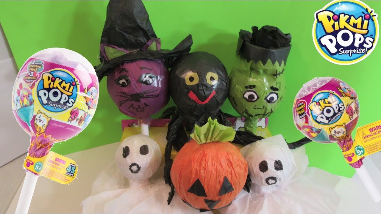 Pikmi Pops DIY Halloween Decorations - YouTube