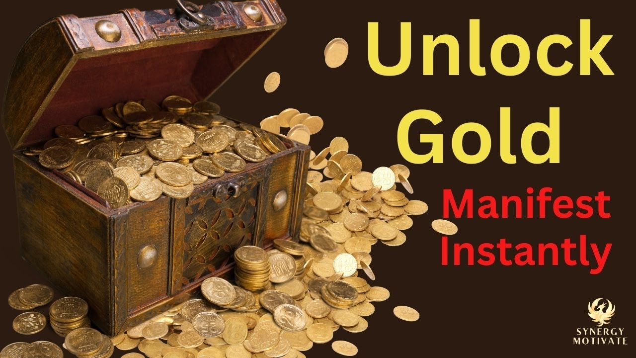 WARNING VERY POWERFUL~ Unlock Gold Manifest Wealth Instantly - YouTube