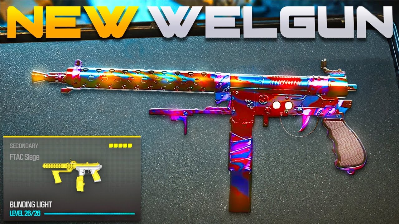 *NEW* SECRET WELGUN SMG is BROKEN in WARZONE 3!! 😍🌴 (Best “Ftac Seige ...