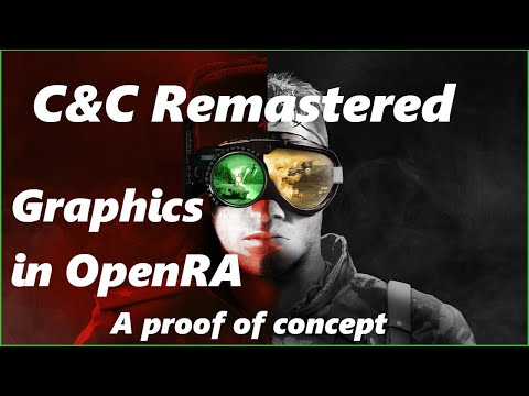 C&C Remastered Graphics In OpenRA? A Glimpse Into The Future - YouTube