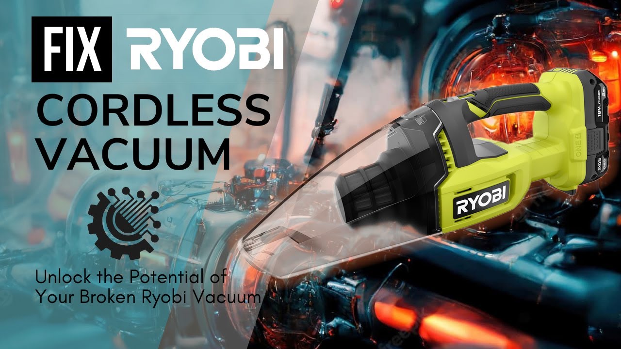 SECRECT to Fix Ryobi Cordless Hand Vacuum that doesn't work - YouTube