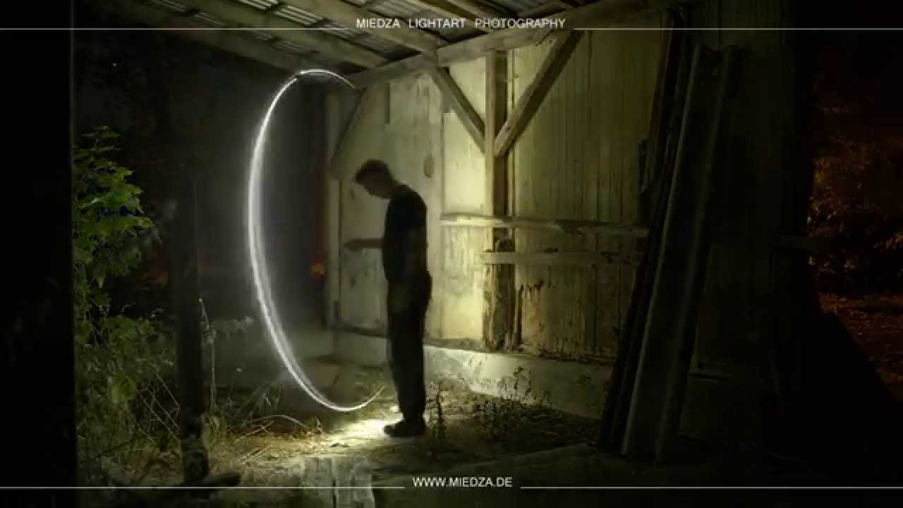 "The Light Lasso" - a Realtime-Lightart Movie - MIEDZA LIGHTART - YouTube