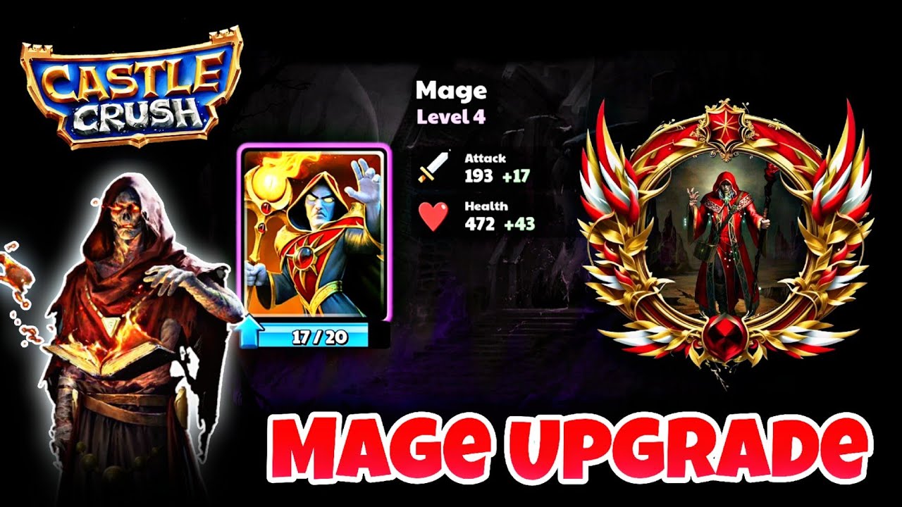 Castle Crush - 🏰 Mage Upgraded Level 3 To Level 4 😍😉 Sofia Gaming YT 😀😘 - YouTube