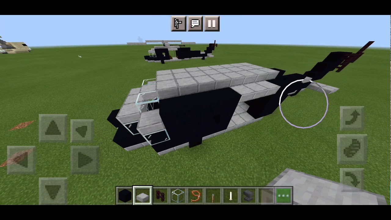 minecraft How to build a UH-60 Blackhawk - YouTube