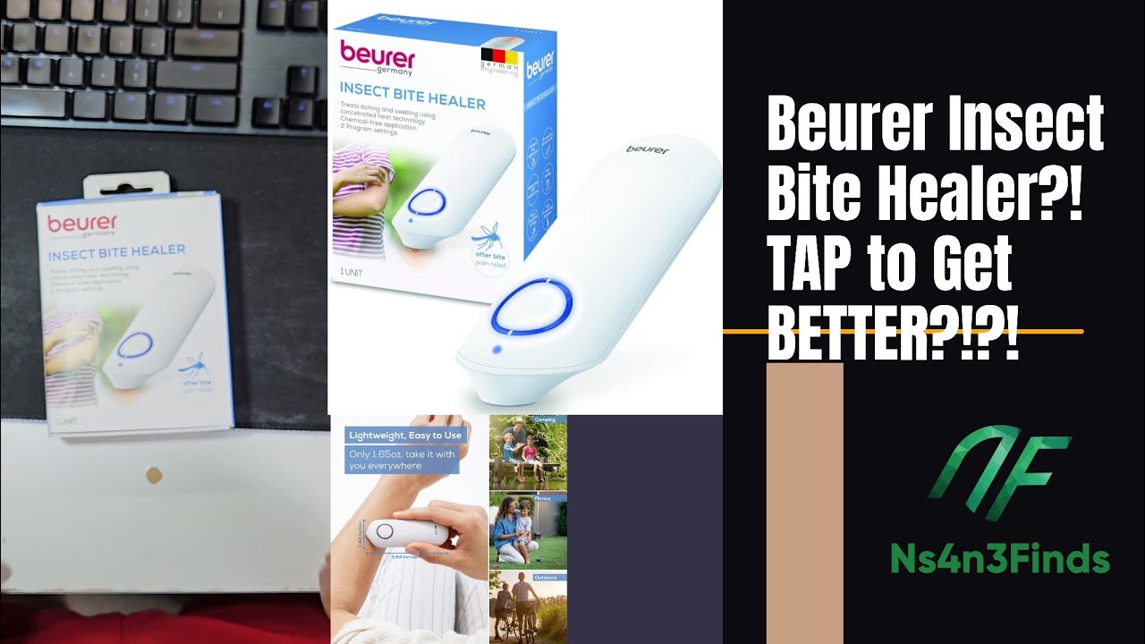Beurer BR60 Insect Sting and Bite Relief, Bug Bite Healer Unbox - YouTube