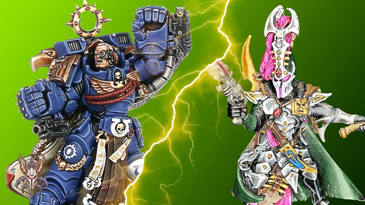 Ultramarine Vanguard List Tech! Drukhari vs Space Marines; Warhammer ...