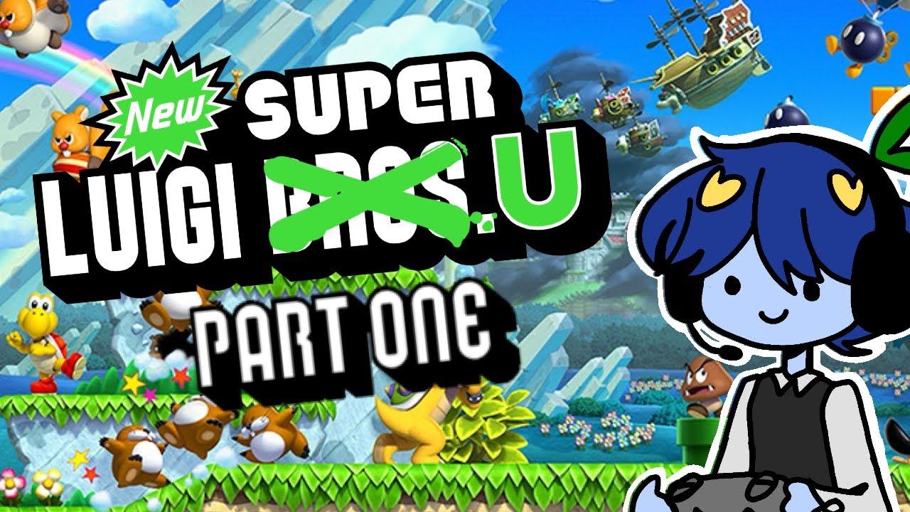Chaotic Blueberry VODS - NSMBU Deluxe Luigi Edition Part One - YouTube