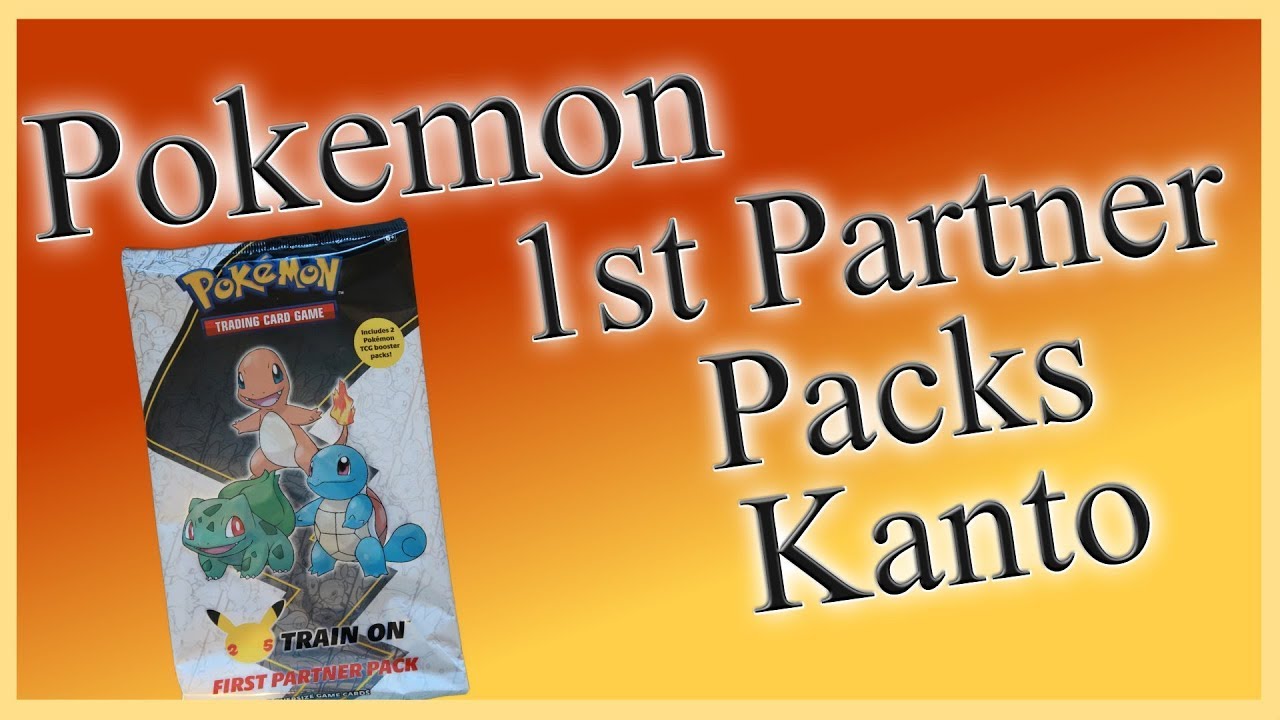 First Partner Pack: Kanto opening - YouTube