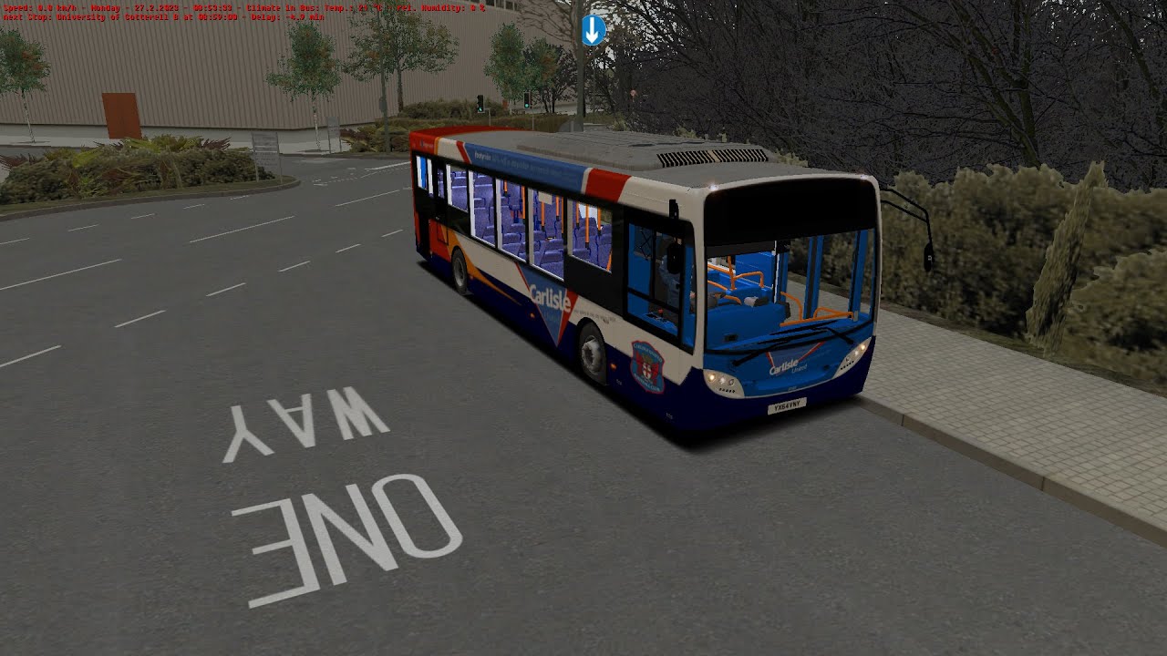 OMSI 2 | Cotterell | U18 | University - Bus Station | ADL E200 V1.1 ...