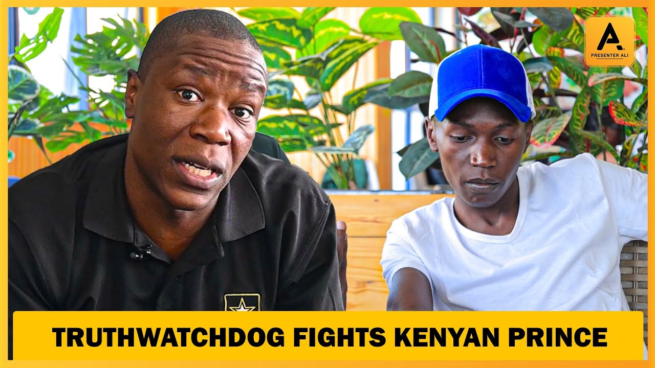 TRUTH WATCHDOG & KENYAN PRINCE CONFRONTATION LIVE ON CAMERA! TUPATANE ...