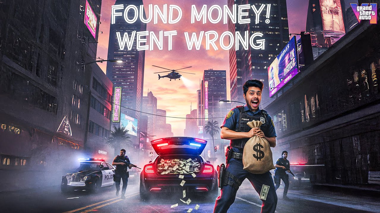 I FOUND MONEY AS A POLICE OFFICER... BUT IT WENT WRONG! 😳🚨| RTX GAMING ...