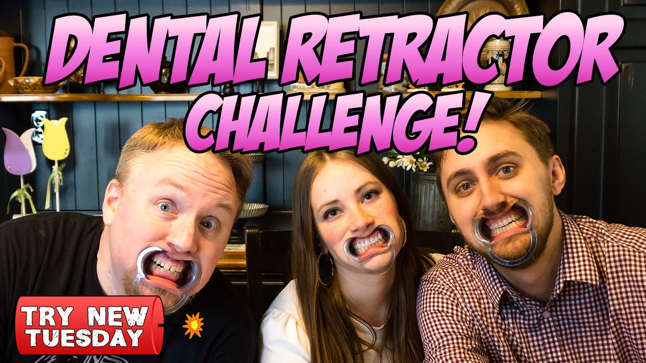 DENTAL RETRACTOR CHALLENGE! | T.N.T. Episode #3 - YouTube