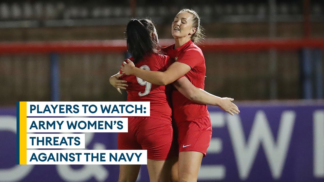 Who are the key players in the British Army women's football team ...