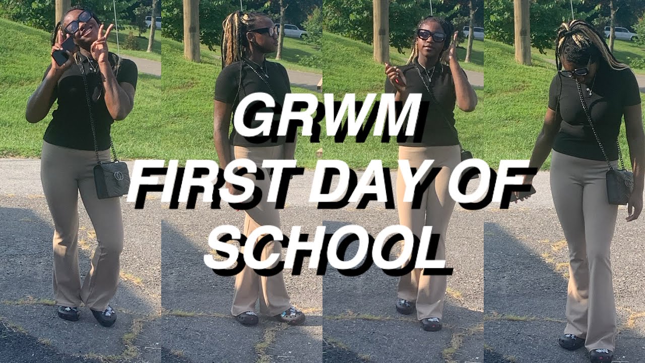 GRWM FOR MY FIRST DAY OF SCHOOL !! (LAST YEAR OF MIDDLE SCHOOL) we wear ...