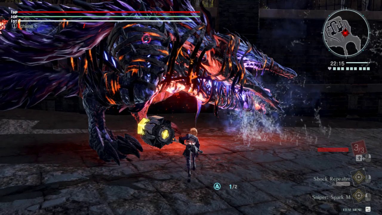 GOD EATER 3 - Dromi [Perma Burst] Perfect Clear (Boost Hammer) - YouTube