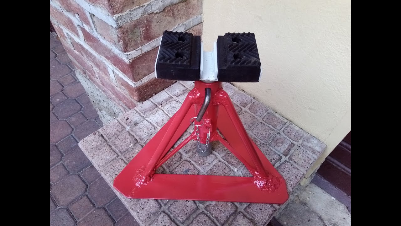 Car Jack Stands Home made - Cavalletti Auto Fai da te - YouTube