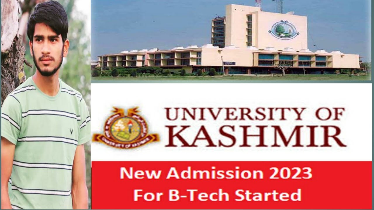 Kashmir University B Tech Admission 2023 || Kashmir University B Tech Admission Notification ...
