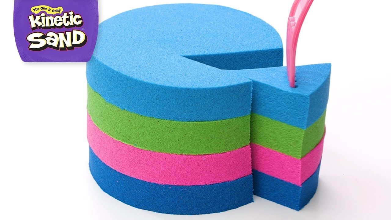 Kinetic Sand | Sand-isfying Cake Slice - YouTube