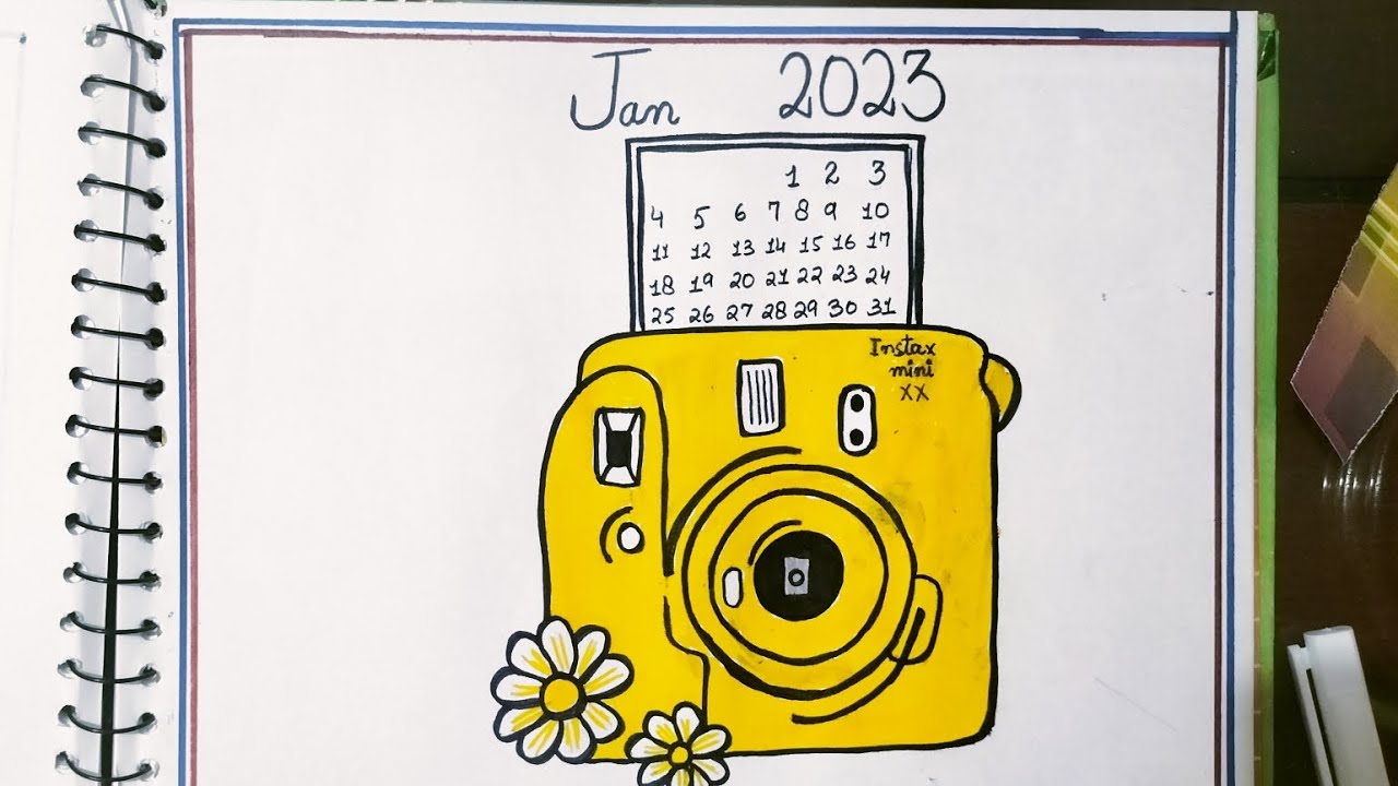 How To Draw A Camera Easy Step by Step / Camera Easy Drawings - YouTube